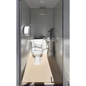 Double Stall Portable Washroom - M&B Equipment Sales & Rentals
